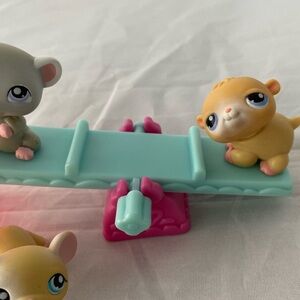 LPS | Toys | Littlest Pet Shop Mice On Seesaw Mouse Hamster Ball Lps ...